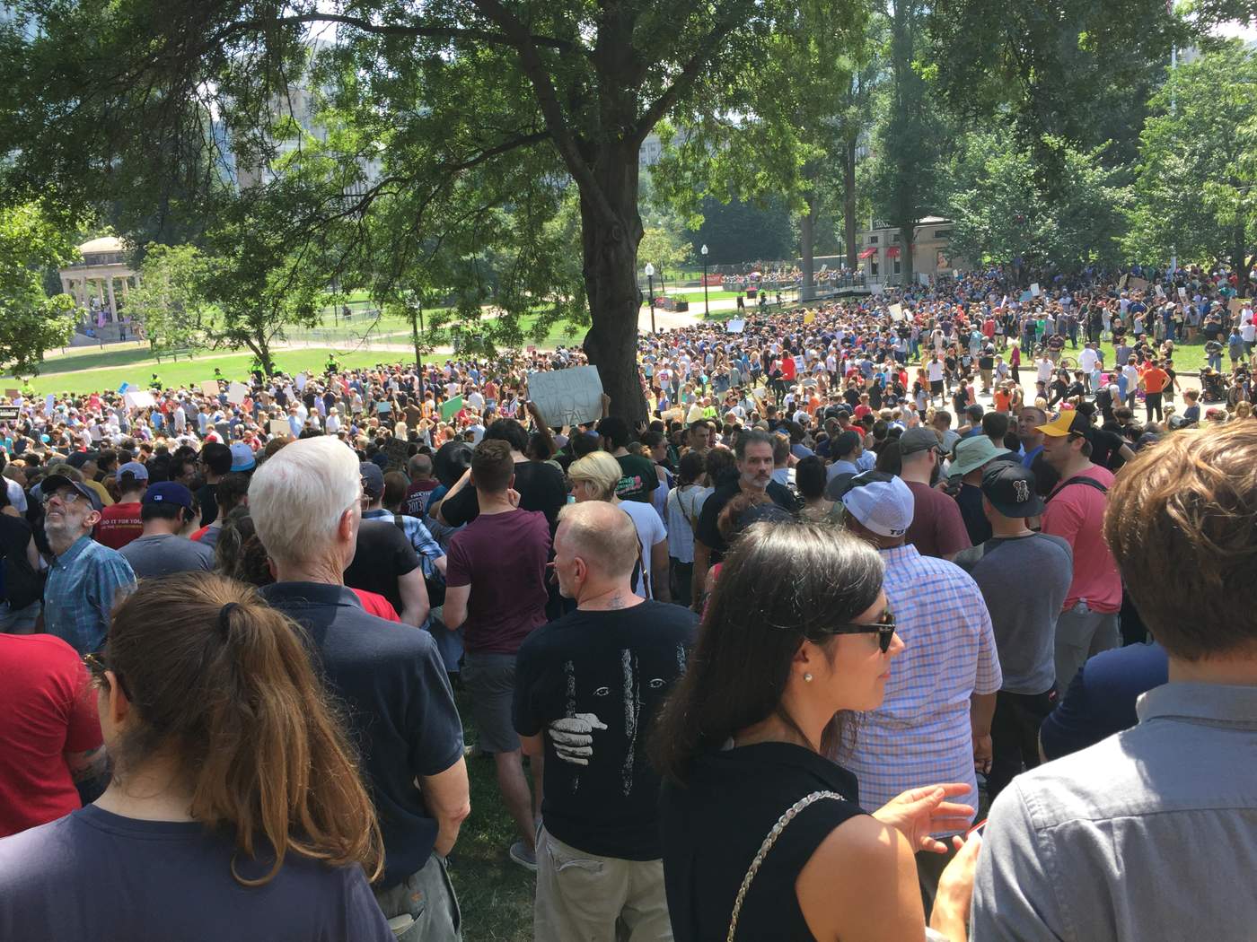 Boston Rally Organizer was Unprepared for Opposition Demonstration